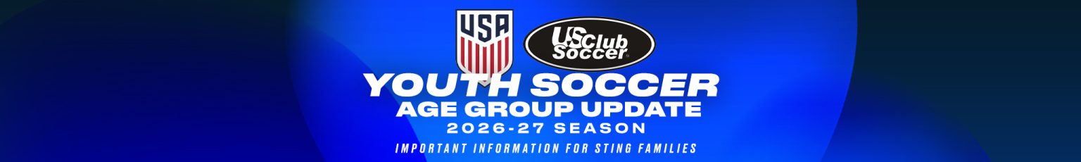 Youth Soccer - Age Group Update - Sting Soccer Club